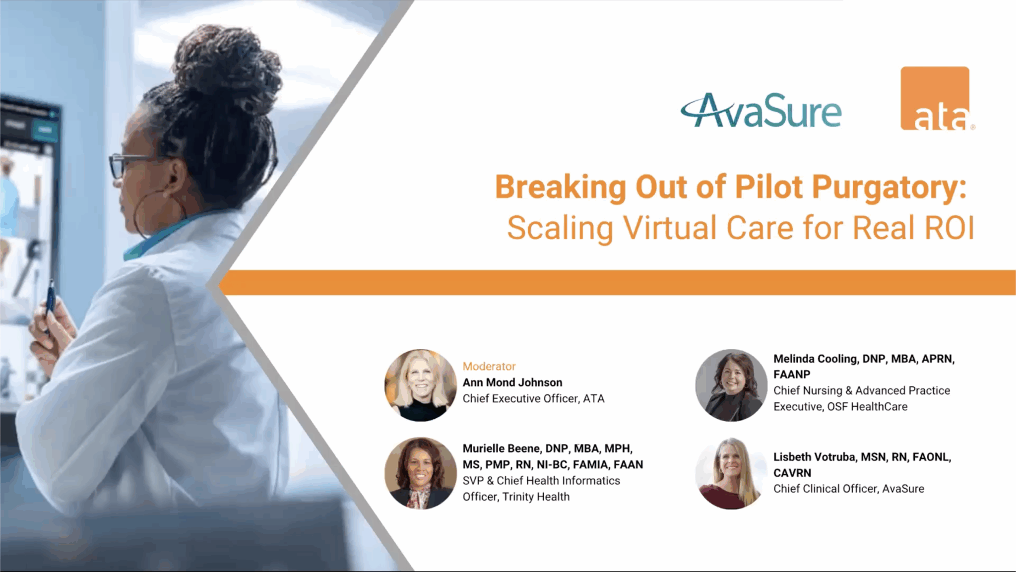 Breaking Out of Pilot Purgatory: Scaling Virtual Care for Real ROI - AvaSure